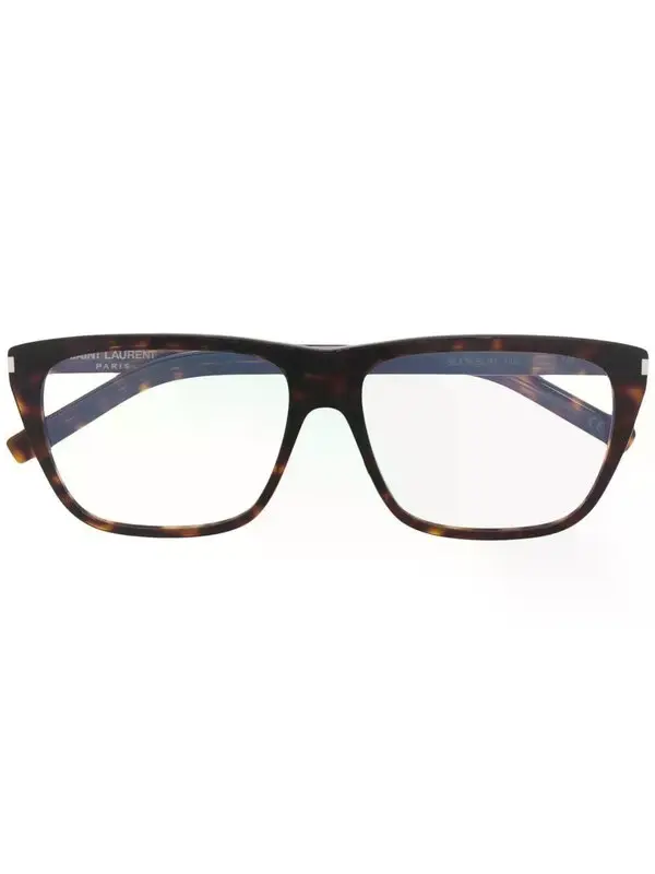 Saint Laurent Square-frame Sunglasses - Brown