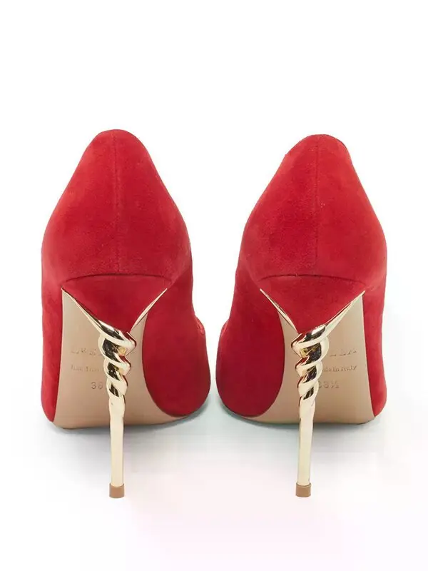 LE SILLA Spiral Suede Pumps