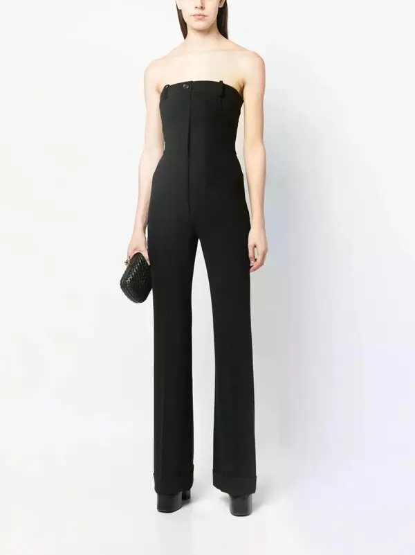 Moschino Strapless Straight-leg Jumpsuit