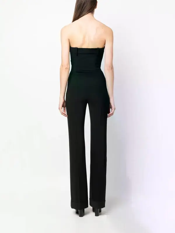 Moschino Strapless Straight-leg Jumpsuit