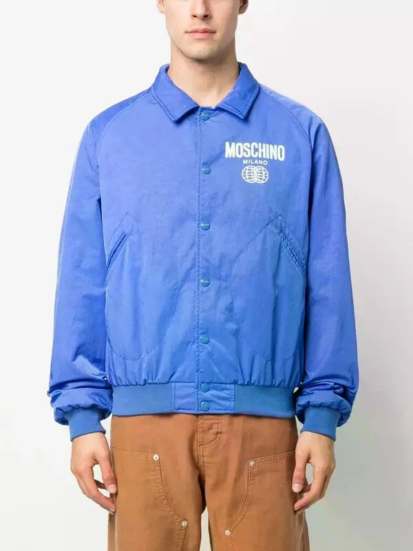 Moschino Print Bomber Jacket