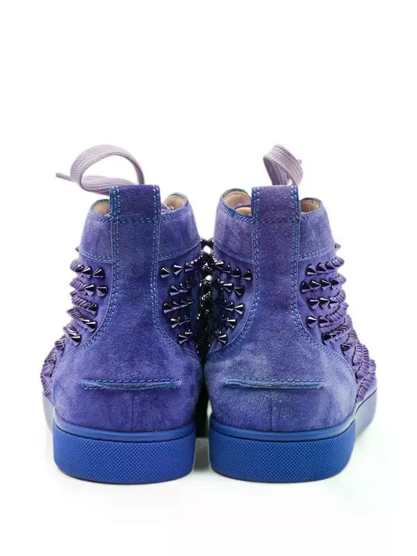 CHRISTIAN LOUBOUTIN Louis Spike-embellished High Top Sneakers