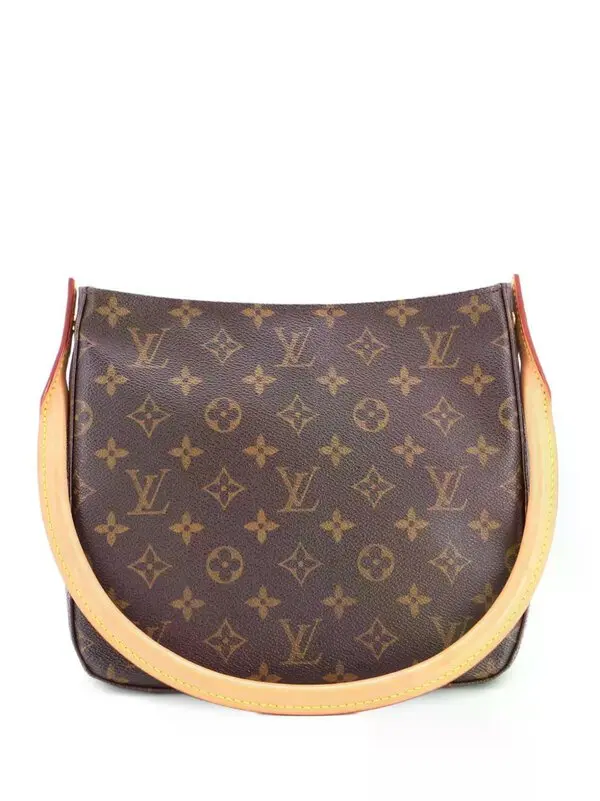 LOUIS VUITTON Monogram Canvas Looping Mm Satchel - Brown