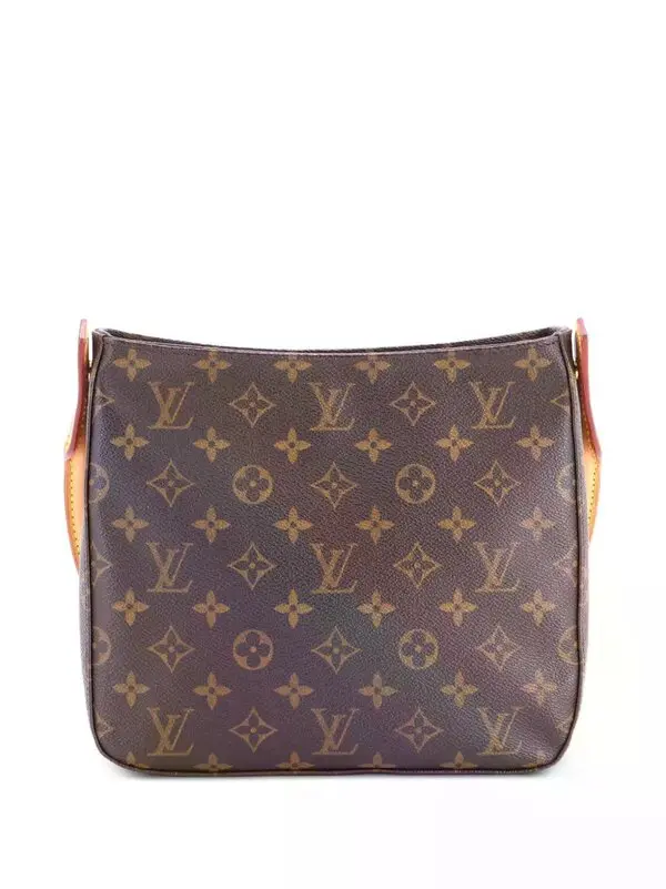 LOUIS VUITTON Monogram Canvas Looping Mm Satchel - Brown