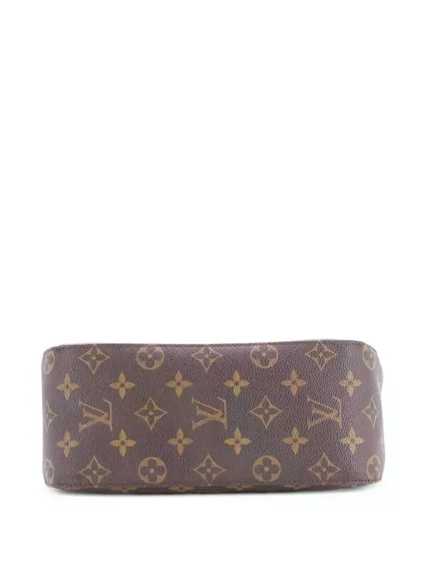LOUIS VUITTON Monogram Canvas Looping Mm Satchel - Brown