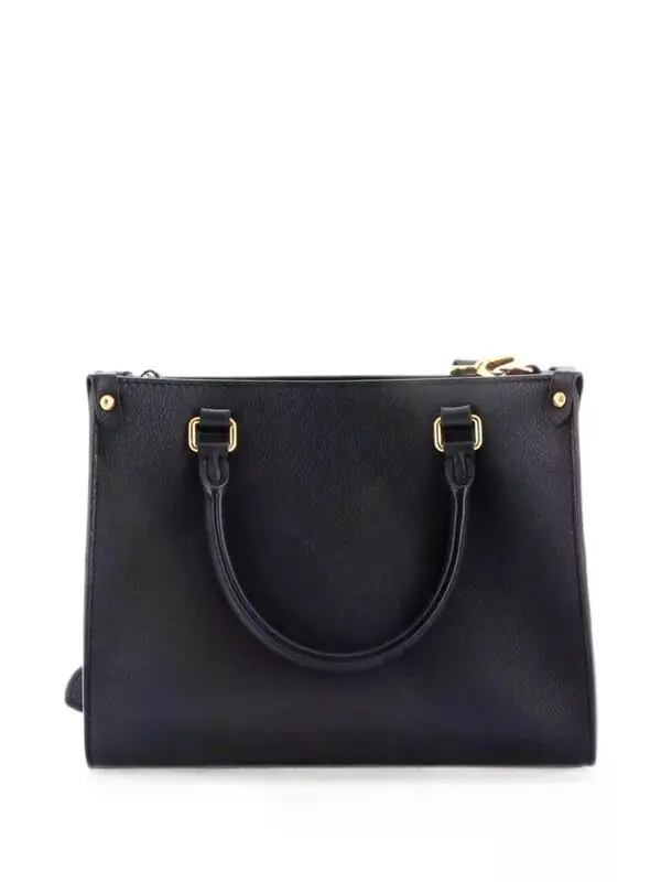 LOUIS VUITTON Lock & Go Leather Tote Bag