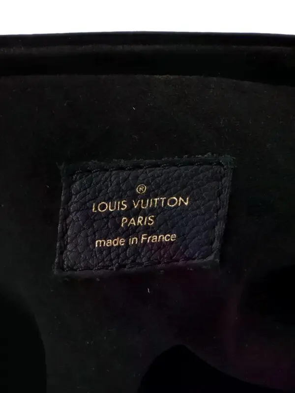 LOUIS VUITTON Lock & Go Leather Tote Bag