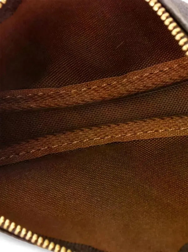 LOUIS VUITTON Pochette Accessoires Monogram Canvas Clutch Bag - Brown