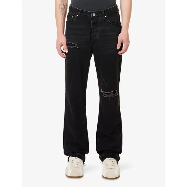 REPRESENT Heaton Distressed Denim Jeans