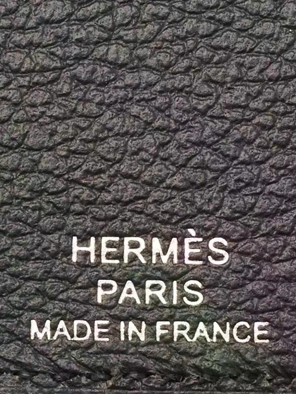 Hermès R.m.s Evercolor Leather Passport Holder