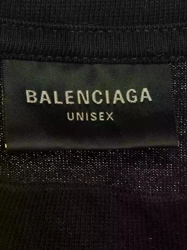 Balenciaga Logo Print Crewneck T-shirt