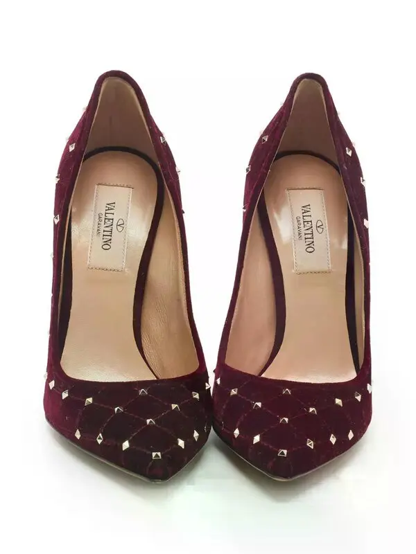 Valentino Garavani Rockstud Quilted Pumps