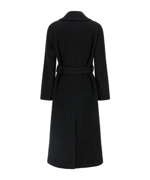 Pinko Belted Single-breasted Coat