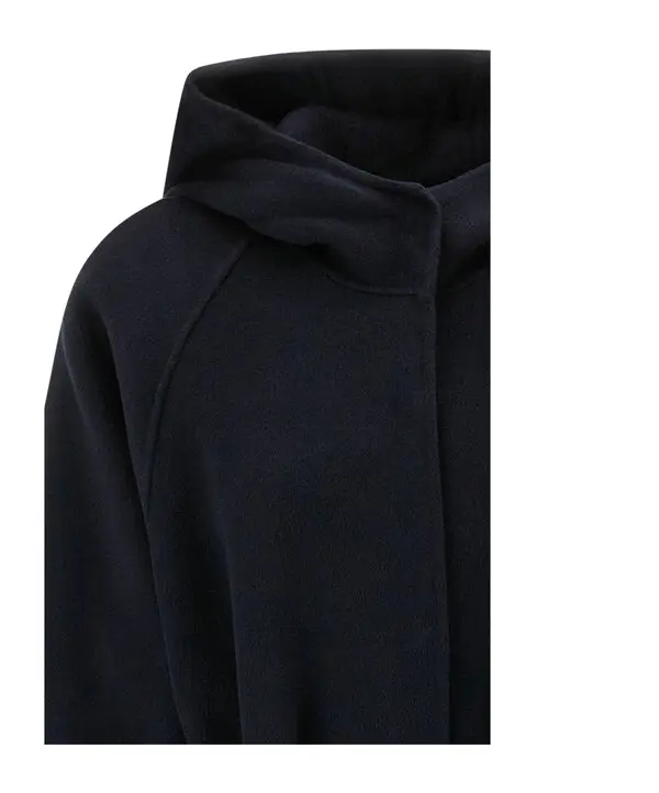 Pinko Belted Hooded Coat