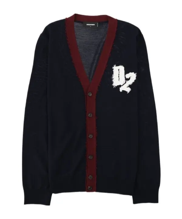 Dsquared2 Long-sleeved Button-down Cardigan