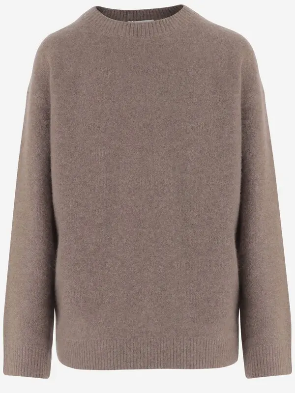 Vince Long-sleeved Crewneck Jumper - Gray