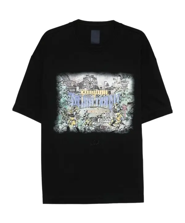 JUUN.J Graphic T-shirt - Black