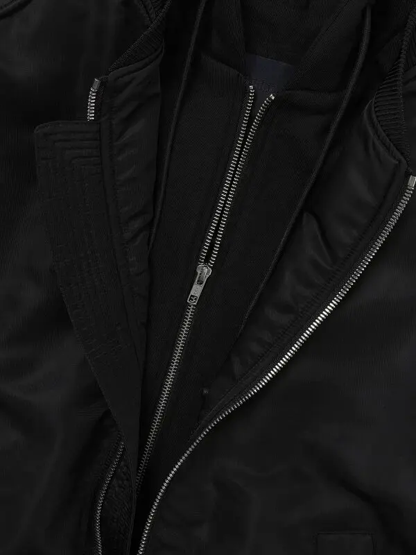JUUN.J Hooded Bomber Jacket