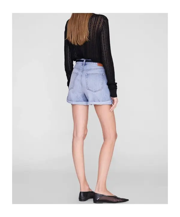 ANINE BING Moni Crop Cardigan