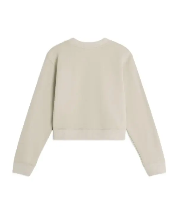 Maison Kitsuné Lady Fox Cropped Sweatshirt