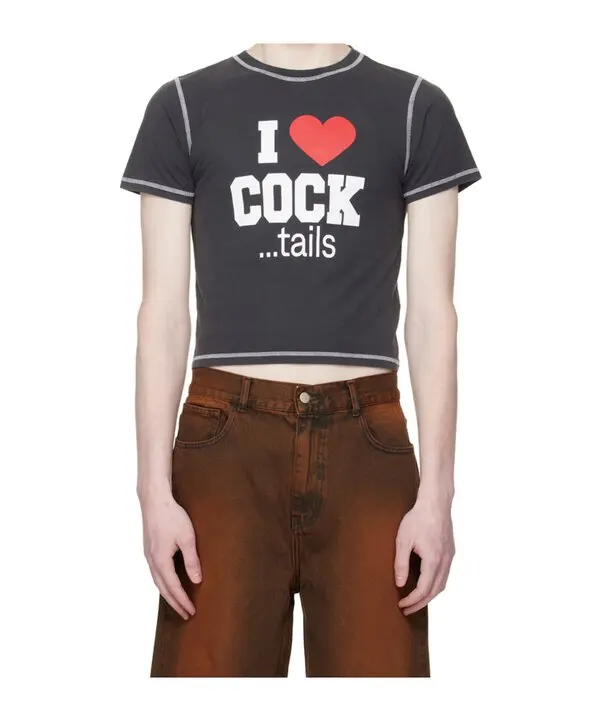 CARNE BOLLENTE Crew Neck Printed T-shirt