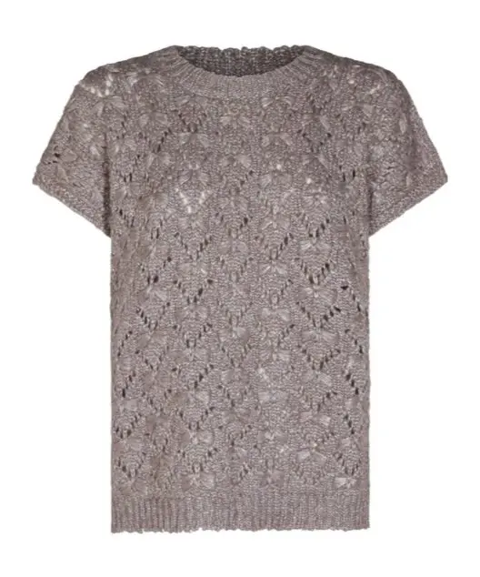 Fabiana Filippi Short-sleeved Knit Top