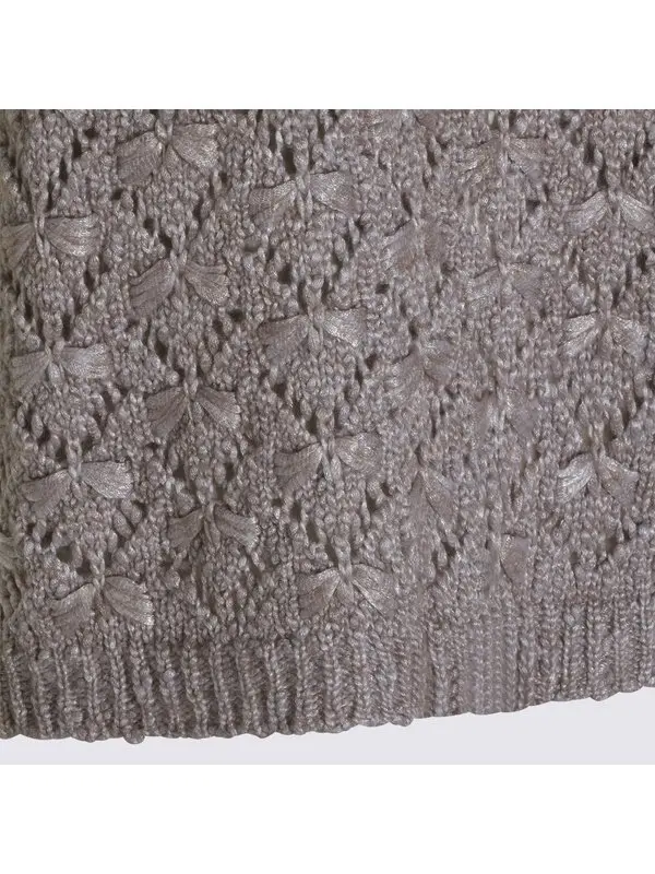 Fabiana Filippi Short-sleeved Knit Top