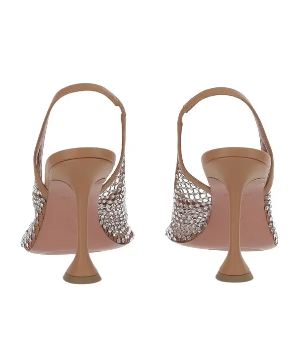 Amina Muaddi Open-toe High-heeled Sandals