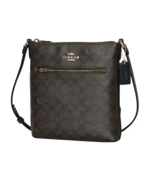 COACH Rowan Zipper Shoulder Bag