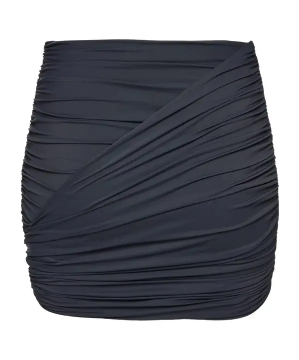Magda Butrym Draped Ruched Mini Skirt