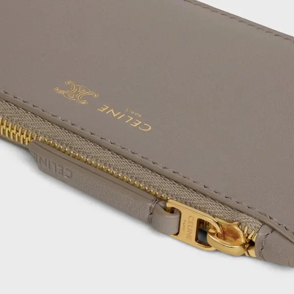 Celine Zippered Card Holder