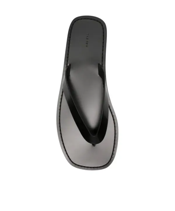 THE ROW City Leather Flip Flops