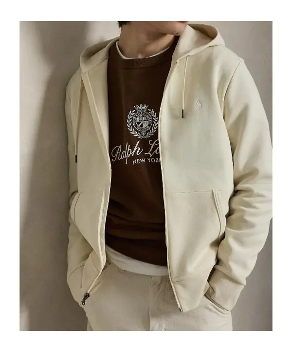 Polo Ralph Lauren Double-knit Full-zip Hoodie