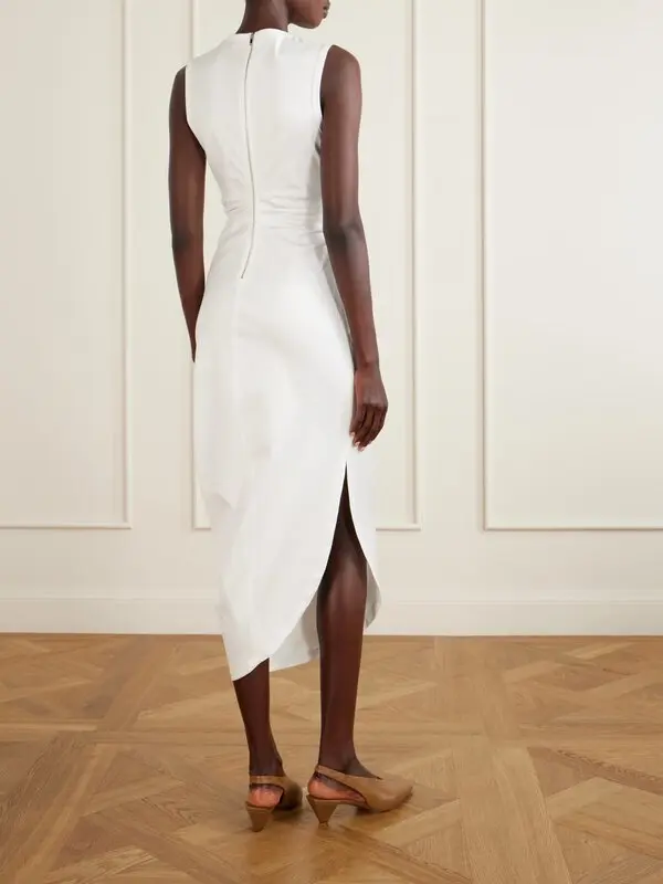 Proenza Schouler Zafira Asymmetrical Hem Knit Dress