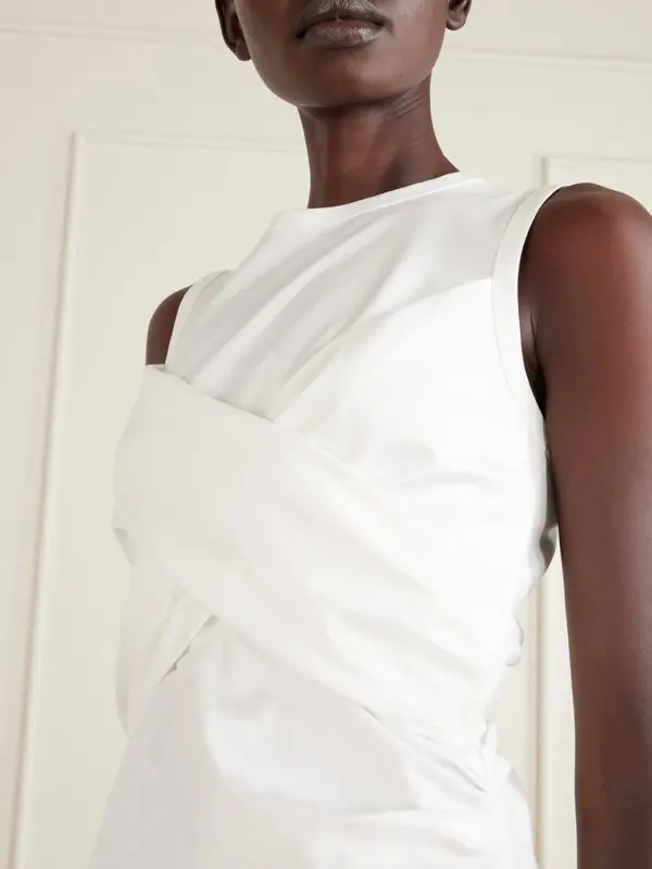 Proenza Schouler Zafira Asymmetrical Hem Knit Dress
