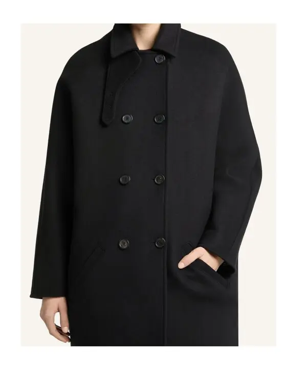 COURREGES Double-breasted Oversized Coat