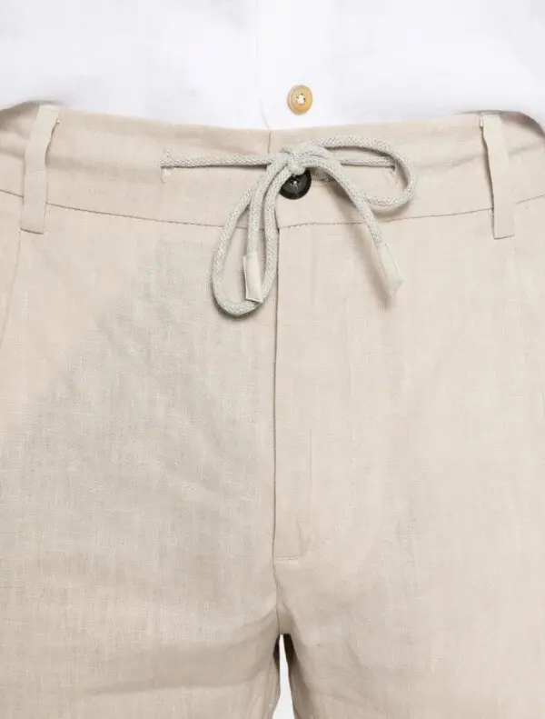 Eleventy Drawstring Pleated Trousers