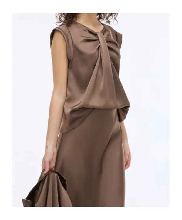 IBLUES Fluid Satin Top