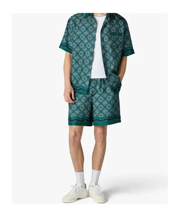 Casablanca Radiating Monogram Deck Shorts