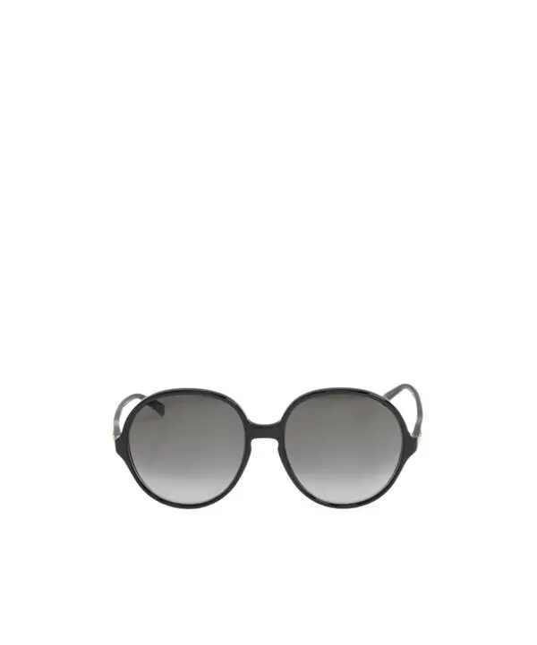Valentino Garavani Round Frame Sunglasses - Black