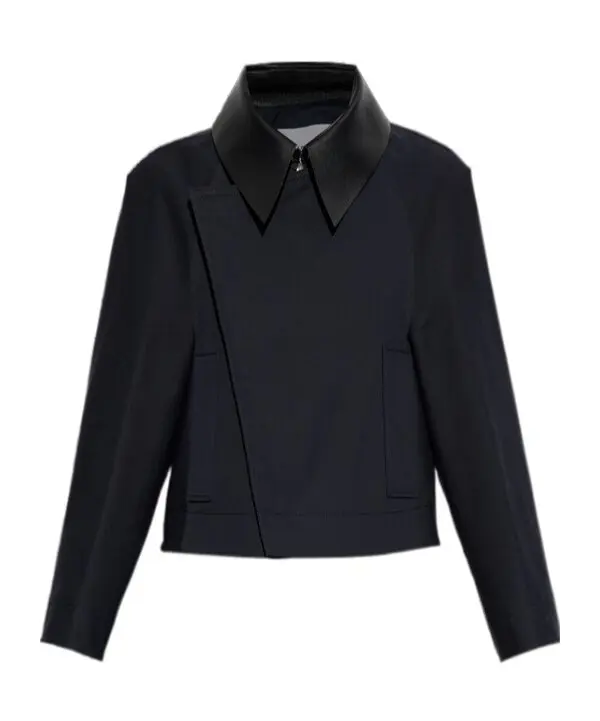 Givenchy Collared Long-sleeved Casual Jacket