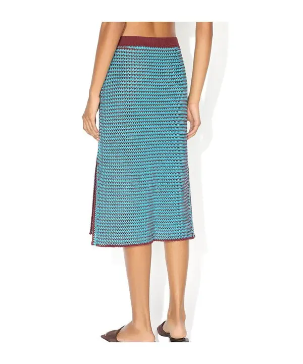 Alaïa Crochet Knit Skirt