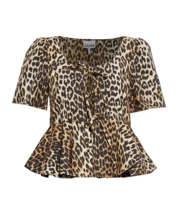 GANNI Short-sleeved Top