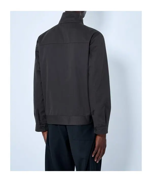 THE ROW Long Sleeve Zip Up Jacket With High Neck