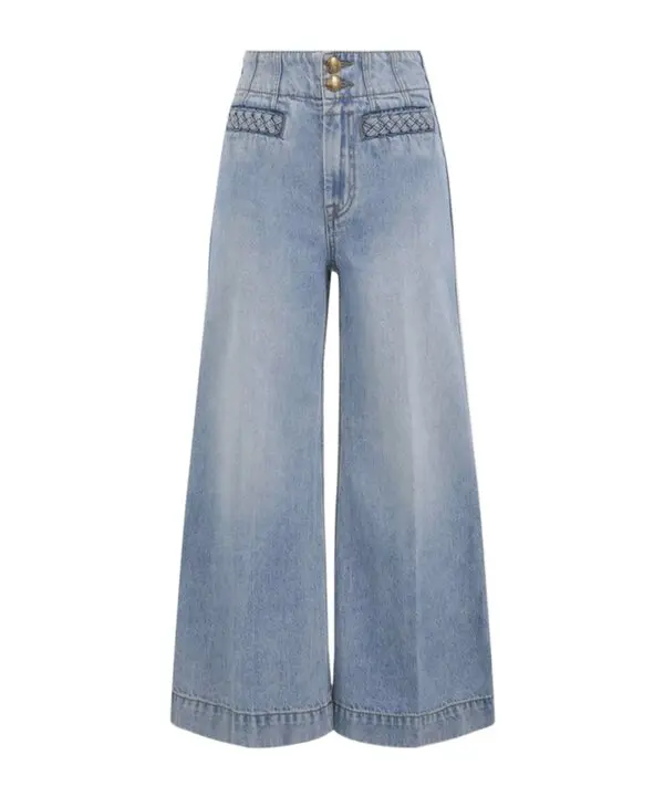 Zimmermann Indra Cropped Flare Jean