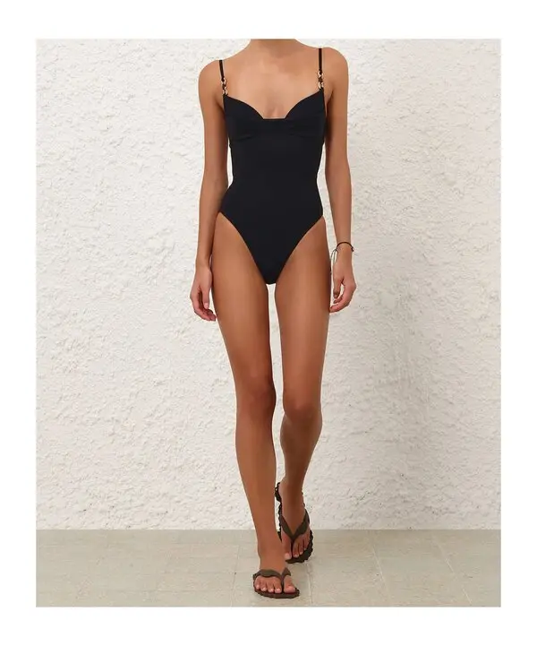 Zimmermann Mahon Trim-detail Swimsuit