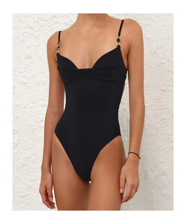 Zimmermann Mahon Trim-detail Swimsuit