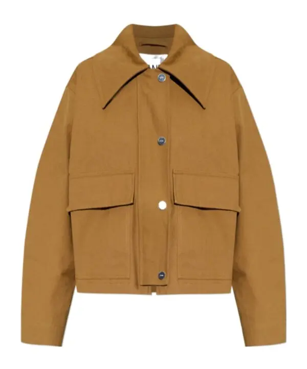 GANNI Jacket In Canvas