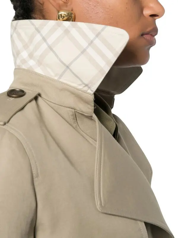 Burberry Short Belted Trench Coat
