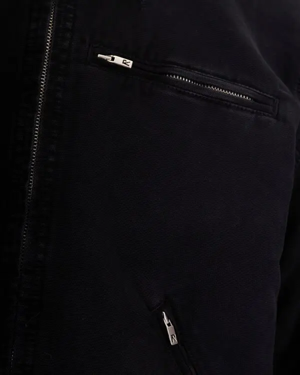REPRESENT Long-sleeved Zipped Jacket - Black